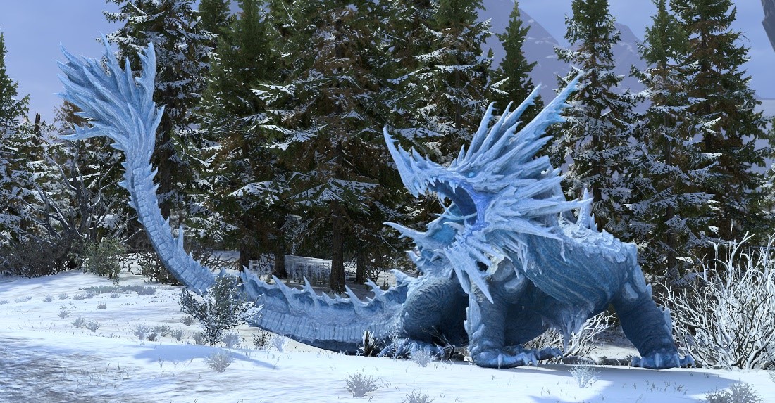 frost-wyrm-wip-3d-model - Total War